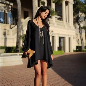 Dresses | Sexy Micro Mini With Long Split Sleeves | Poshmark